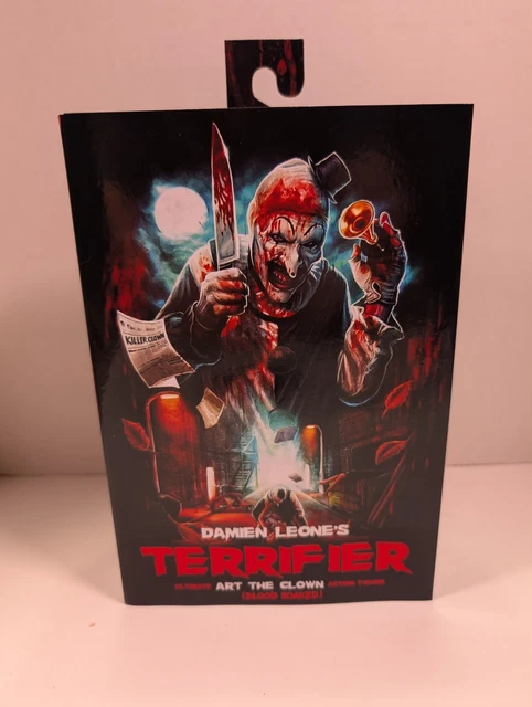 TERRIFIER ULTIMATE ART the Clown Blood Soaked Exclusive Walmart NECA ...