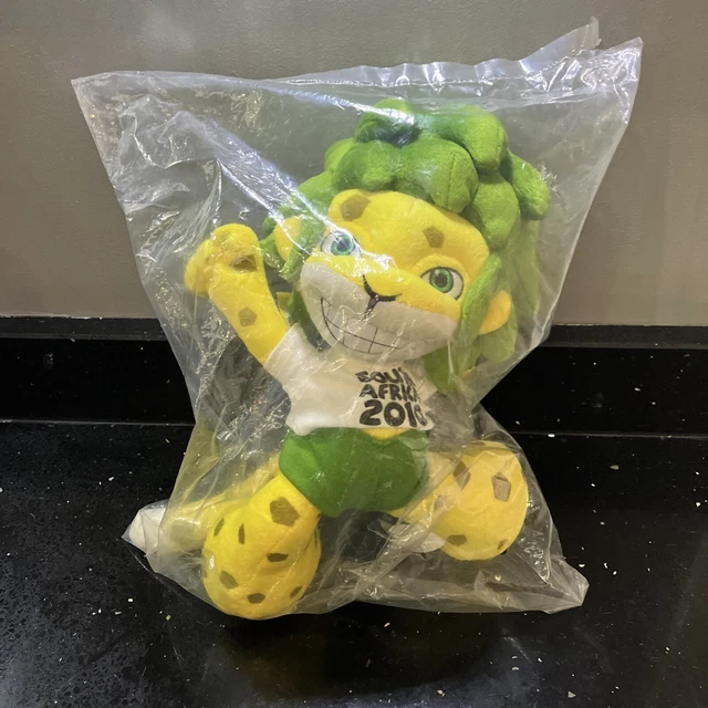 ZAKUMI SOUTH AFRICA 2010 Mascot Official FIFA Football World Cup Soft ...