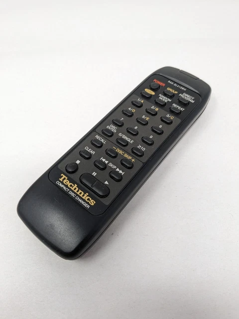 ORIGINAL TECHNICS RAK-SL413WH CD Player Changer Remote Control SLMC400 ...