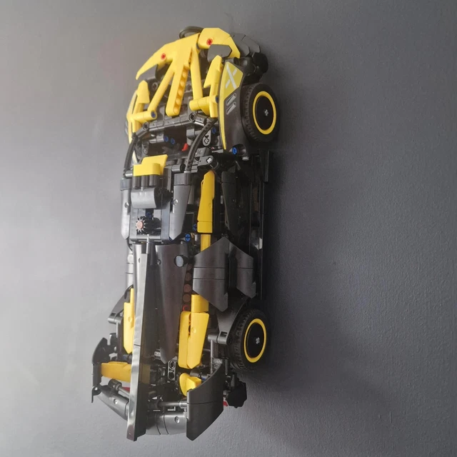 LEGO TECHNIC BUGATTI Bolide support mural crochet noir - 42151/42162 ...