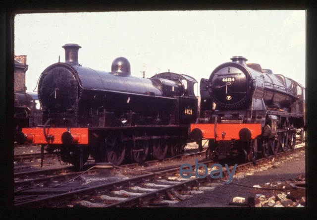6X UNISSUED COLOUR rail slides-ex LMS Royal Scot, Jinty, tank loco, BR ...