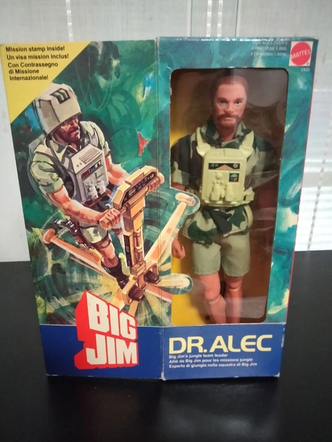 BIG JIM DR Alec Mattel 9300 New Misb EUR 259,00 - PicClick DE