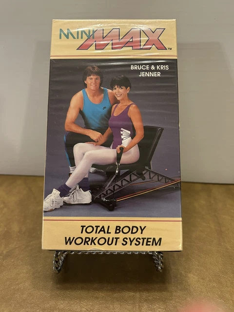 MINI MAX WORKOUT vhs video Bruce Caitlyn Jenner Kris Jenner Kardashian ...