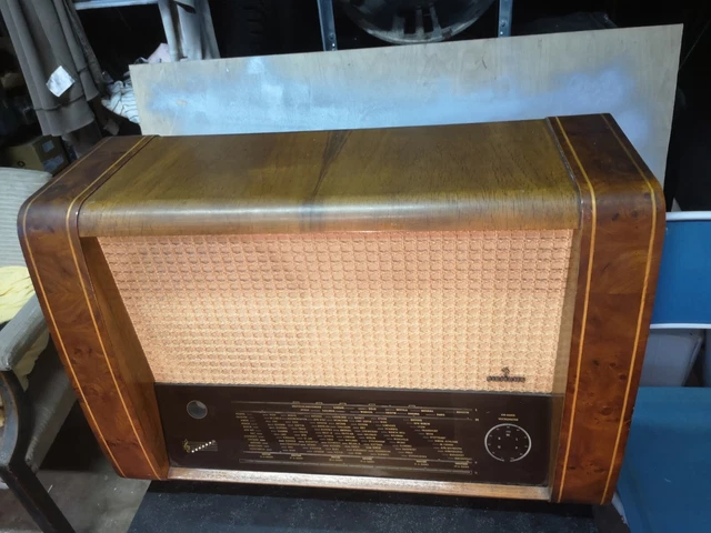 RÖHRENRADIO, SIEMENS GROSS Super 52,Antikes Radio, für Bastler EUR 33 ...