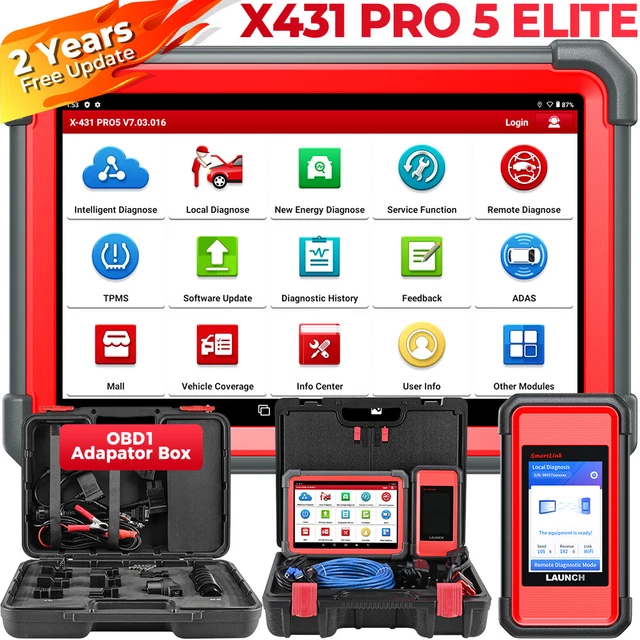 2025 LAUNCH X431 PRO 5 PAD OBD2 Diagnóstico J2534 Programación Clave ...