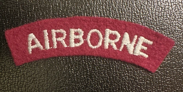 WW2 UK BRITISH airborne patch arc paratroopers £125.00 - PicClick UK