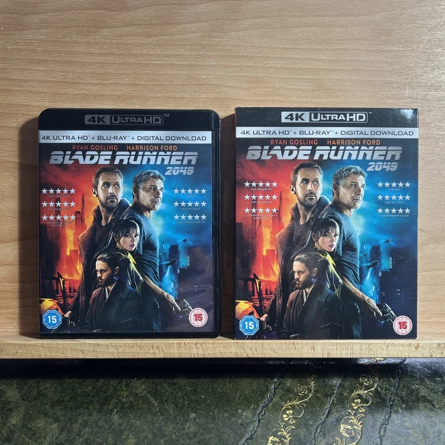 BLADE RUNNER 2049 (Blu-ray, 2018) 4K Ultra HD + Blu-Ray + Digital ...