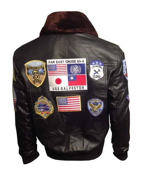PETE MAVERICK TOM Cruise Flight Top Gun Leather Bomber Flying Pilot Fur ... PETE MAVERICK TOM Cruise Flight Top Gun Leather Bomber Flying Pilot Fur ...
