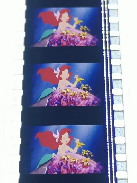 THE LITTLE MERMAID 35mm Film Cell Trailer Disney Ariel Cel Animated ...