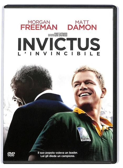 INVICTUS (DVD) FREEMAN Damon Kgoroge Mofokeng Morgan Freeman Matt Damon ...