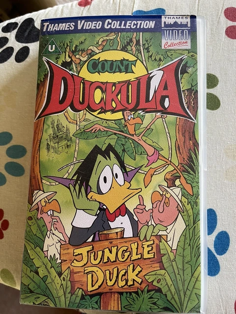 COUNT DUCKULA - Jungle Duck (Thames Video Collection)On VHS Video ... COUNT DUCKULA - Jungle Duck (Thames Video Collection)On VHS Video ...