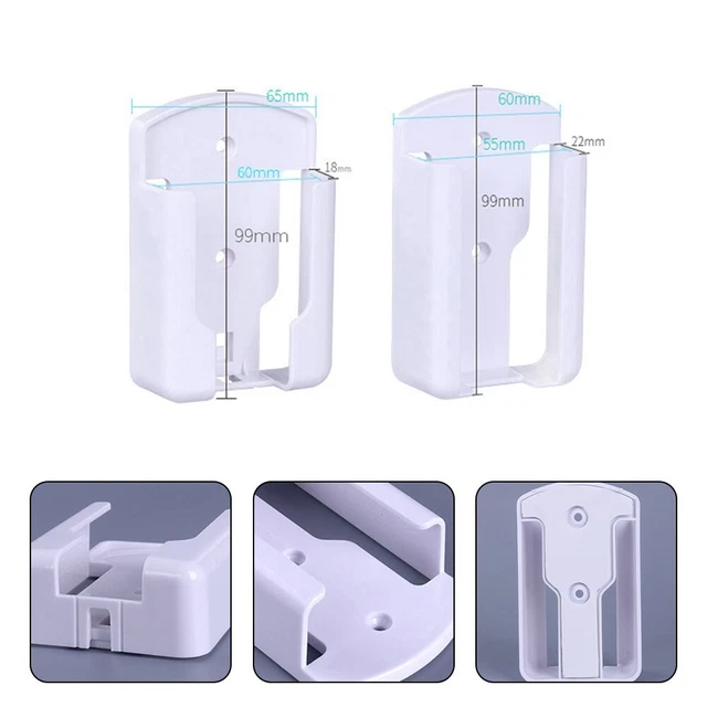 T L COMMANDE SUPPORT MURAL Support ABS Maison Organisation No-Punch tag re EUR 6,89 - PicClick FR