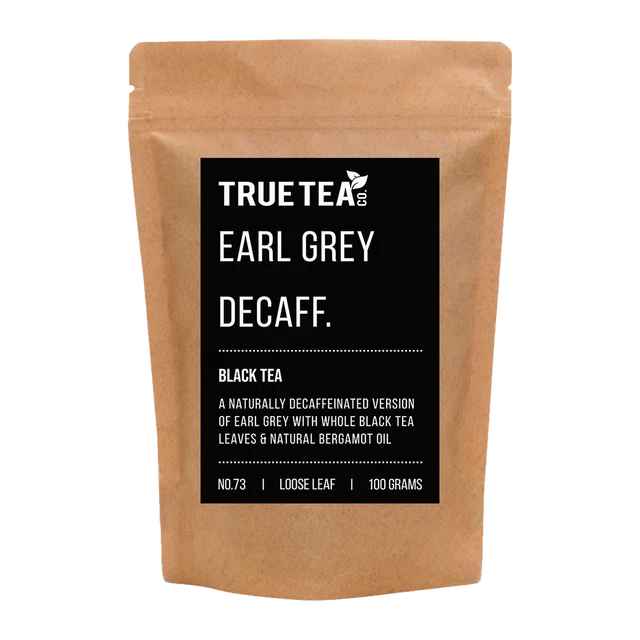 EARL GREY DECAFFEINATED Black Tea (No.73) - Loose Leaf Tea - True Tea ...
