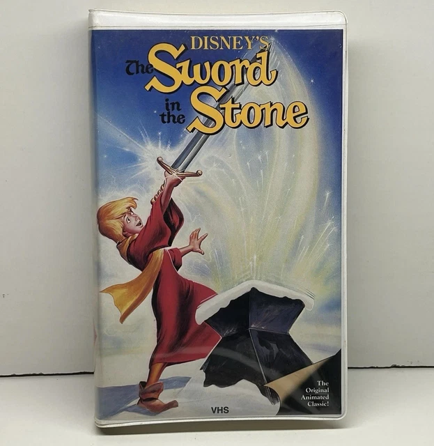 DISNEY SWORD IN The Stone VHS 1986 Video Tape Black Diamond 229V Case Nearly New £63.33 ...