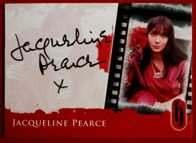 HAMMER HORROR - JACQUELINE PEARCE - persönlich signierte Autogrammkarte - A10-S2 EUR 88,48 ...