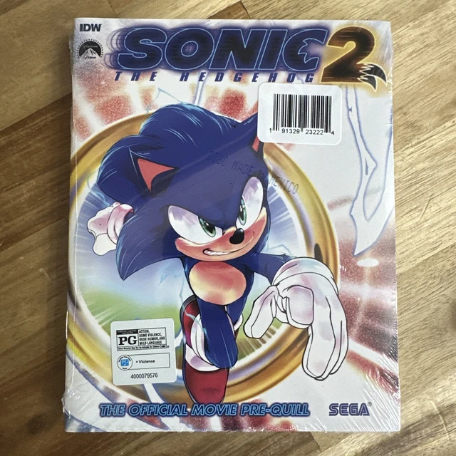 SONIC THE HEDGEHOG - Movie 2 Pre-Quill Comic, Exclusive Walmart Blu-Ray ...
