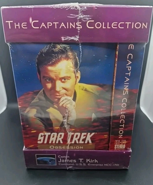 STAR TREK THE Captains Collection - VHS - Video Box Set Brand New ...