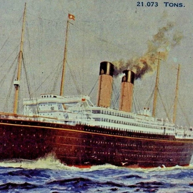 WHITE STAR LINE RMS Cedric twin-screw ocean liner £6.84 - PicClick UK
