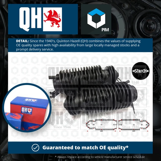 STEERING RACK BOOT fits VW POLO 6V5, Mk3 1.4 1.6 1.9D 95 to 02 Gaiter ...