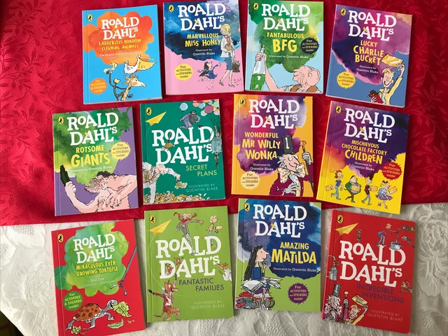 ROALD DAHL BOOK Bundle 14 x McDonald’s Happy Readers Set Mini Story ...