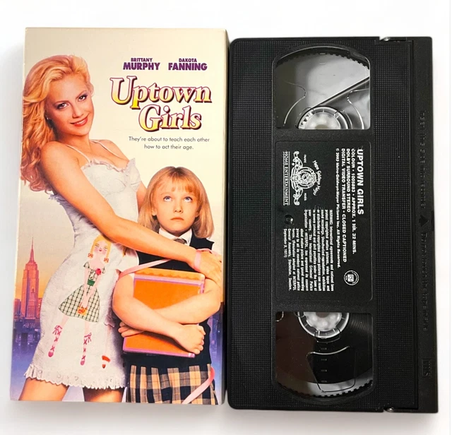 UPTOWN GIRLS VHS New Movie VHS Video Tape Dakota Fanning Brittany ...