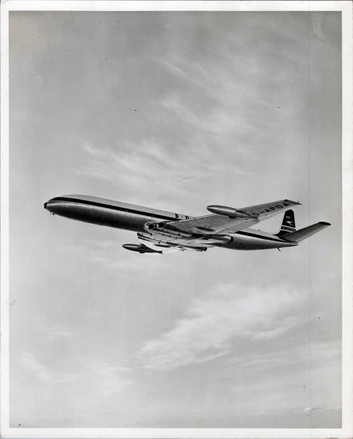 BOAC DE HAVILLAND Comet 4 G-Apda Vintage Original Manufacturers Photo B ...