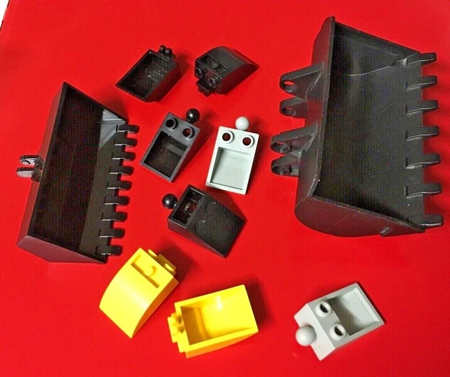 LEGO BAGGERSCHAUFEL SCHWARZ Technic Digger Bucket 4626 4089 2951 47508 ...