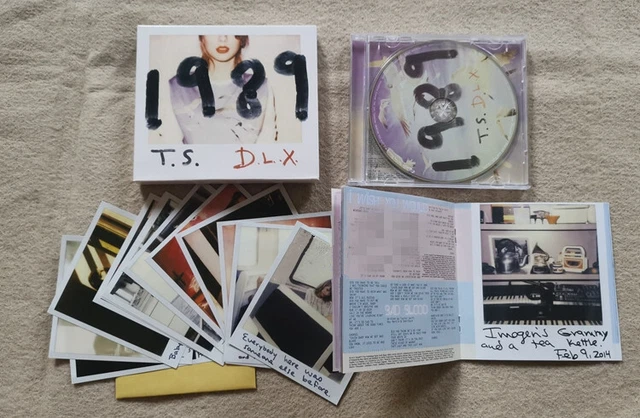 TAYLOR SWIFT Album Music CD 1989 Deluxe Edition With 13 Polaroids $20. ...