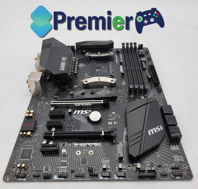 MSI B450 GAMING Pro Carbon AC Motherboard ATX AM4 Socket DDR4 £20.00 ...