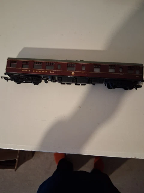 OO GAUGE MAINLINE Restaurant/Buffet Coach. Maroon £8.12 - PicClick UK