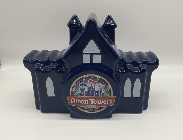 MERLIN ALTON TOWERS Resort Money Box Castle Coin Bank Theme Park ...