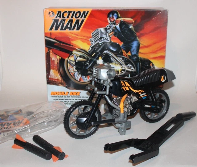 ACTION MAN MISSILE Bike with Original Box - Early 90s - Missiles ...