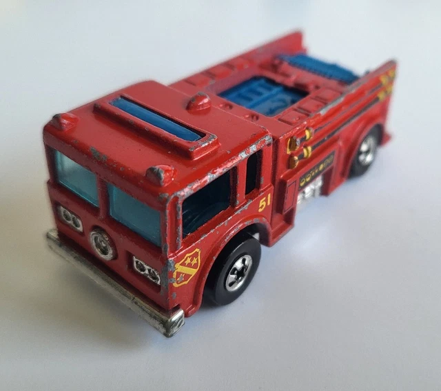 HOT WHEELS - Fire Eater Red Hong Kong - 1976 Mattel £3.99 - PicClick UK