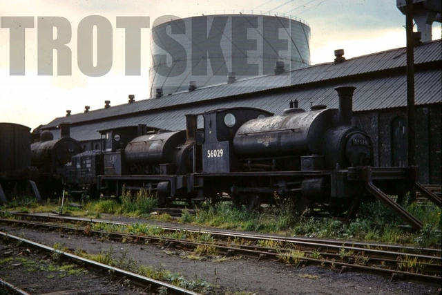 35MM SLIDE BR British Railways Steam Loco Class 264 56029 Kips 1961 ...