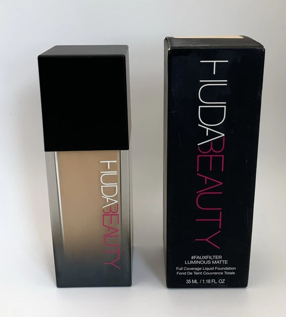 HUDA BEAUTY #FAUXFILTER Luminous Matte Foundation - Shortbread 200B ...