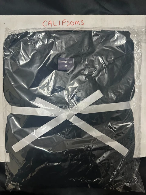 BRITISH AIRWAYS BA First Class Cabin Pyjamas Sleeper Suit M 100% Cotton ...