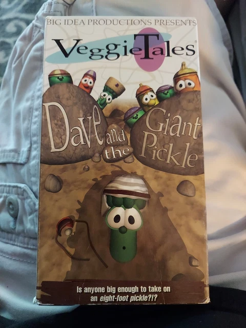 VEGGIETALES DAVE AND the Giant Pickle (VHS, 1996) EUR 9,07 - PicClick FR