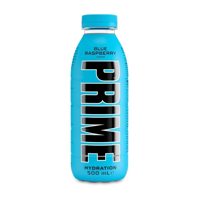 PRIME HYDRATION BY Logan Paul & KSI, Blue Raspberry, Lemon Lime ...