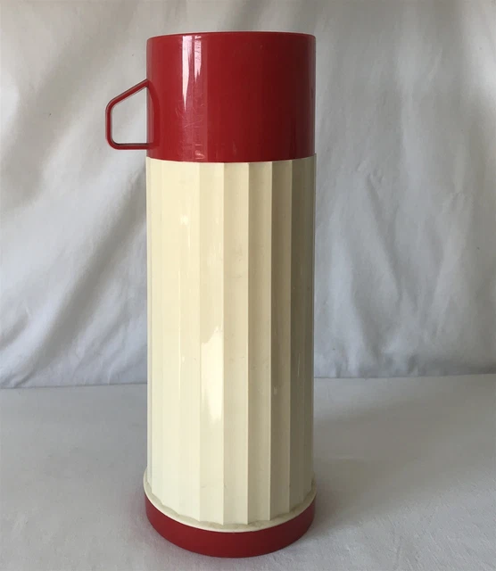 VINTAGE LARGE VINTAGE Aladdin Thermos Flask Made in Brazil Takes 281 ...