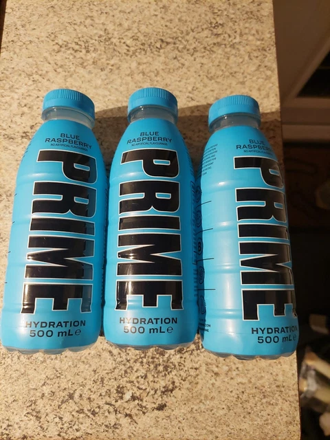 PRIME HYDRATION ENERGY Drink - Blue Raspberry, 500ml £4 each or 3 for £ ...