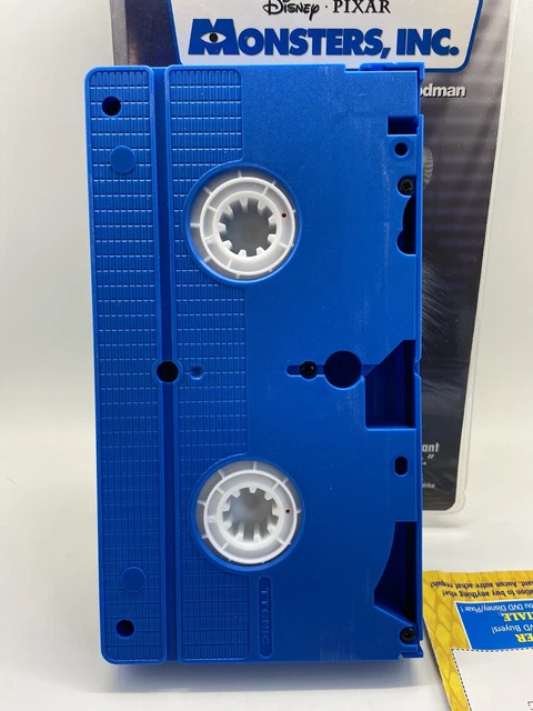 DISNEY PIXAR MONSTERS, Inc. Animated with VHS Bonus Features. VHS Tape ...