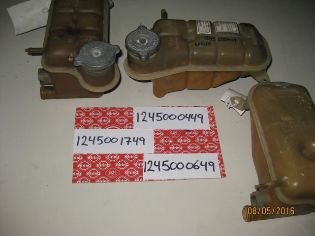 MERCEDES RADIATOR EXPANSION Overflow Container Tank W124 1245001749 £40 ...