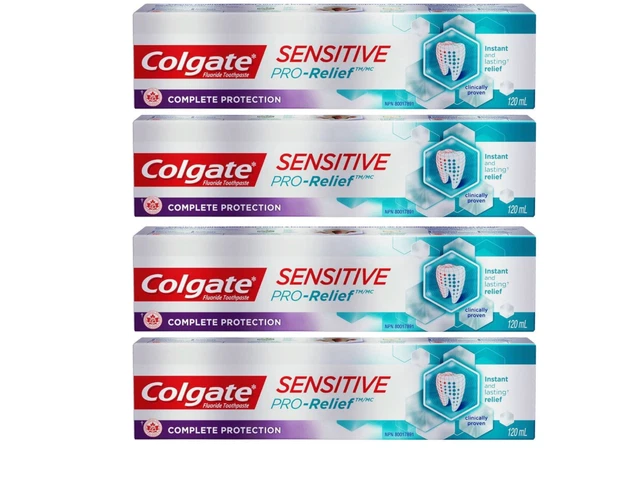 COLGATE SENSITIVE PRO-RELIEF Complete Protection Toothpaste (120mL ...