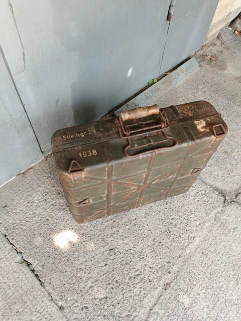 WW2 WWII GERMAN M24 Box Case Wehrmacht Original 1938 £244.02 - PicClick UK