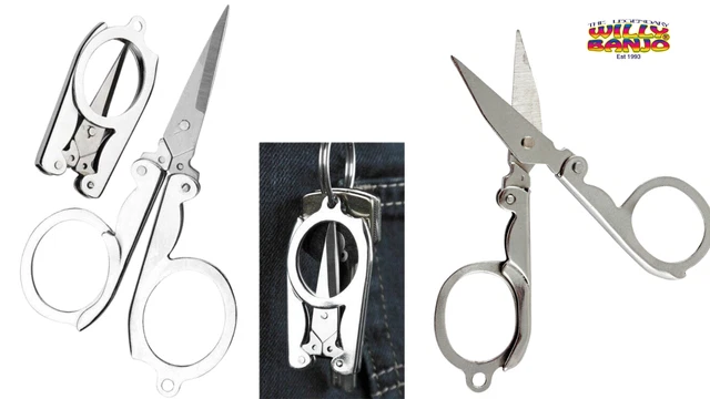 CRAFT SCISSORS SMALL Safety Folding Fold Up Sewing Nitting Travel Plant ...