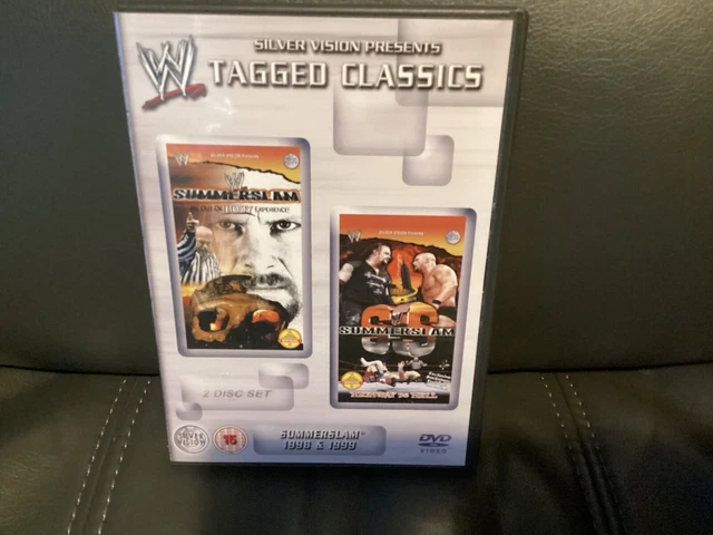 WWF WWE TAGGED Classics DVD Summerslam 1998 1999 WWF rare Silvervision ...