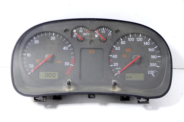 VW GOLF 4 Compteur Tachymètre Instrument De Bord XXX.000km 1J0920805E ...