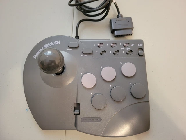 SUPER NINTENDO FIGHTER Stick SN ASCIIWARE $20.00 - PicClick