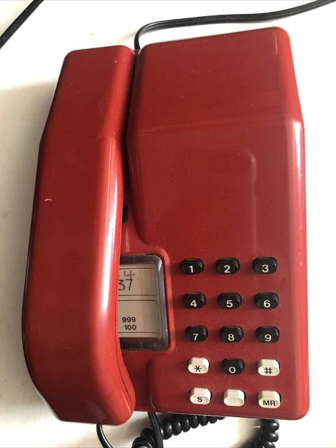 VINTAGE BT British Telecom Viscount Landline Phone. 1980’s Wired Phone ...