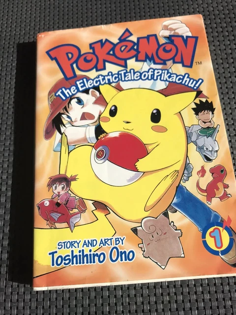 POKÉMON ELECTRIC TALE Pikachu Comic Toshihiro Ono Chiang Yi 2000 ...